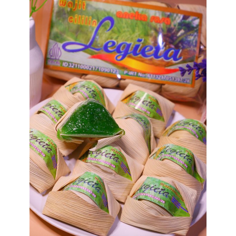Jual Wajit Legieta Rasa Pandan 500gr / Wajit Ketan / Wajit Cililin ...