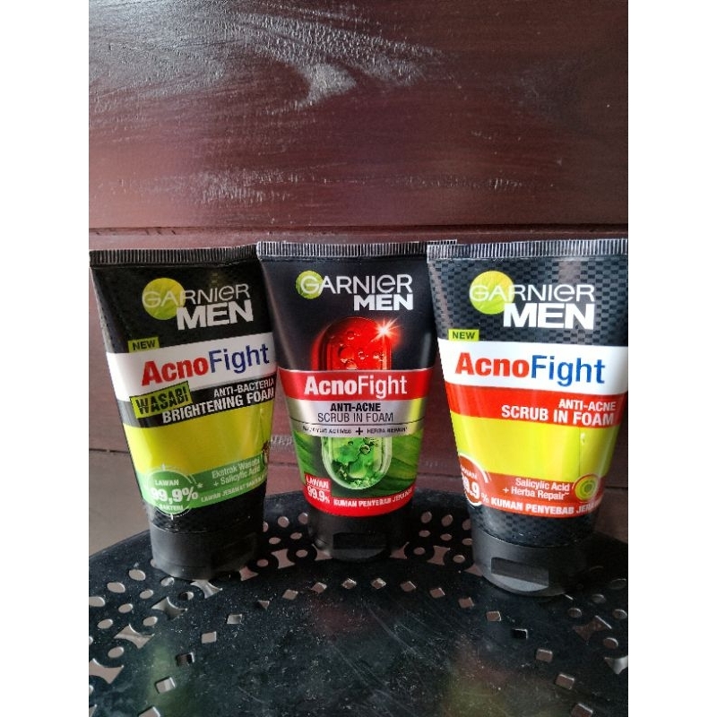 Jual Garnier Men Acno Fight Foam 6 In 1 Anti Acne 100Ml | Shopee Indonesia