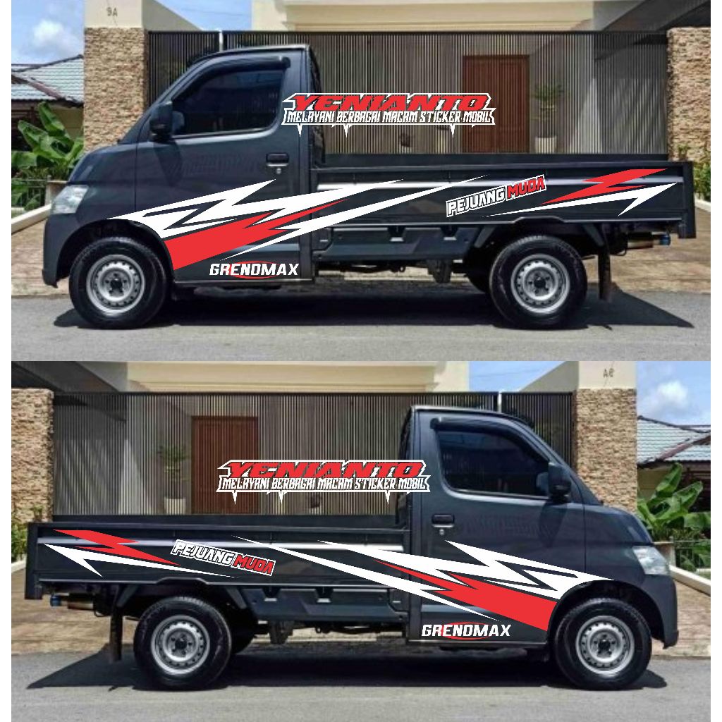 Jual STICKER STICKER CUTTING MOBIL PICK UP MEGA CARRY APV READY STOCK ...