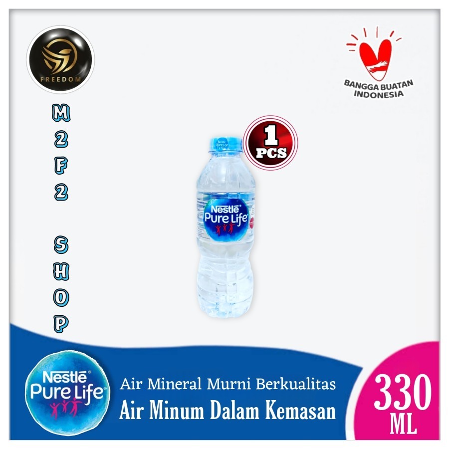 Jual Air Mineral Nestle Pure Life Botol Mini Pet - 330 ml (Kemasan Satuan) | Shopee Indonesia