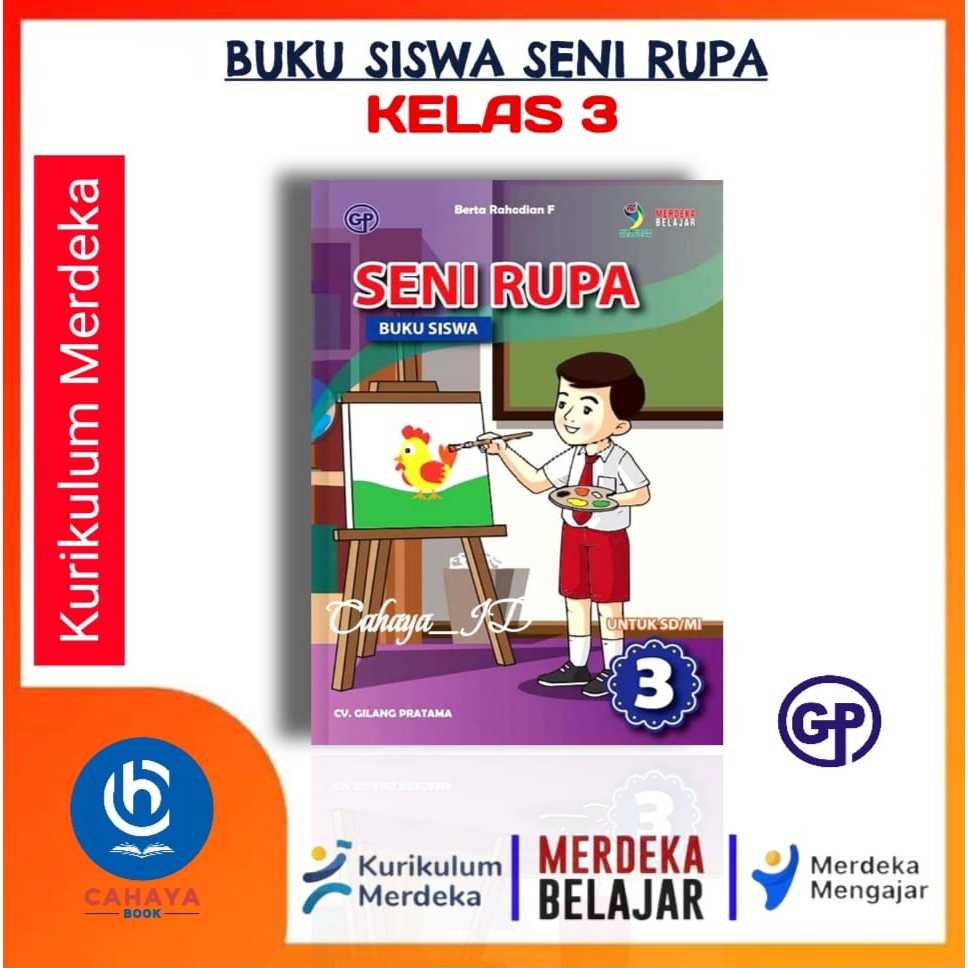 Jual Buku Siswa Seni Rupa SD/ MI Kelas 3 Kurikulum Merdeka | Shopee Indonesia
