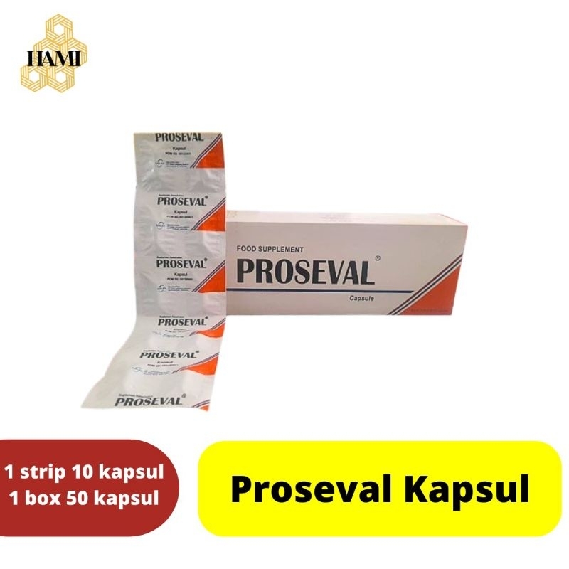 Jual Proseval Kapsul Strip 10 Kapsul - Multivitamin | Shopee Indonesia