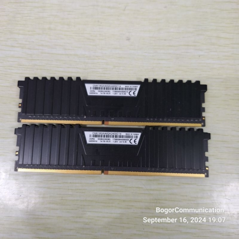 Jual RAM DDR4 Corsair Vengeance LPX 16GB 2x8GB 2400MHz LONGDIMM Desktop ...