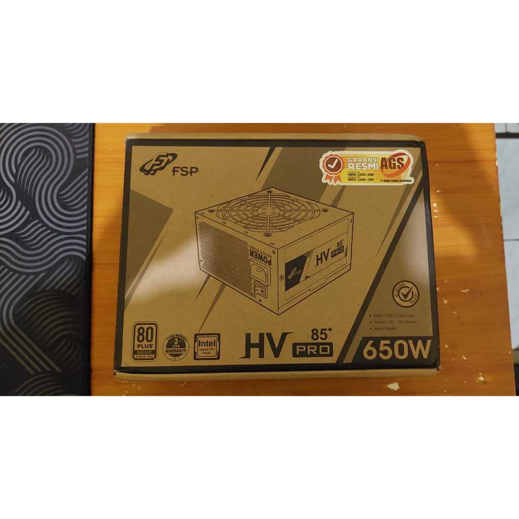 Jual Power Supply FSP HV Pro 650 Watt 80+ Bronze | Shopee Indonesia