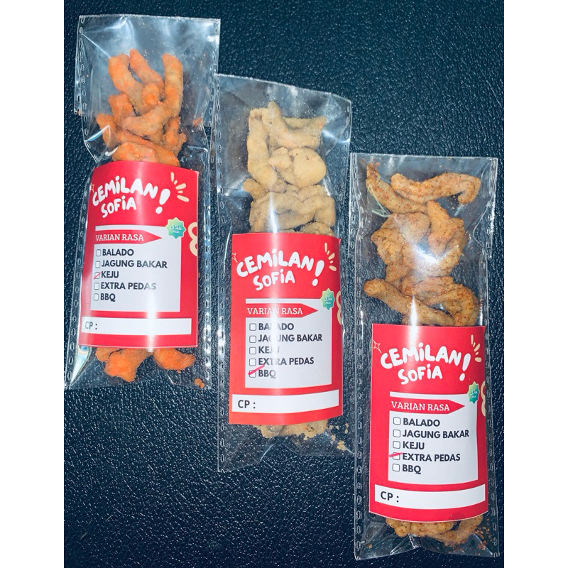 Jual USUS CRISPY CEMILAN SOFIA BANYAK RASA 25Gram-+ TERMURAH, RENYAH ...