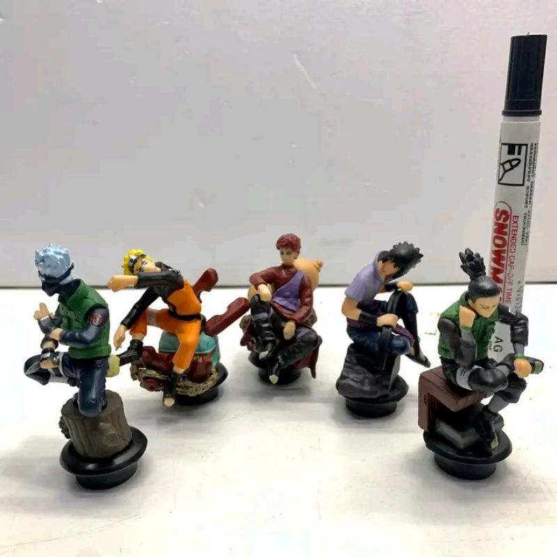 Jual mainan action figure uzumaki naruto gaara sasuke kakashi sasuke ...