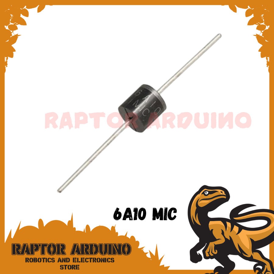 Jual MIC DIODA 6A10 6A GENERAL PURPOSE SILICON RECTIFIER DIODE 6 Ampere ...