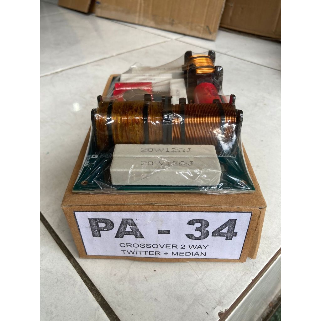 Jual Kit Crossover Pasif BME 2 Way PA34 Cross Pasif PA 34 Mid High ...