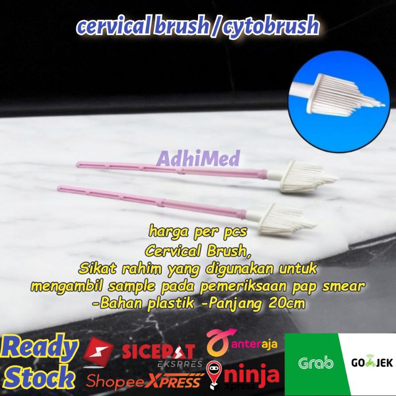 Jual cervical brush / cytobrush / sikat pap smear / sikat sample pap ...