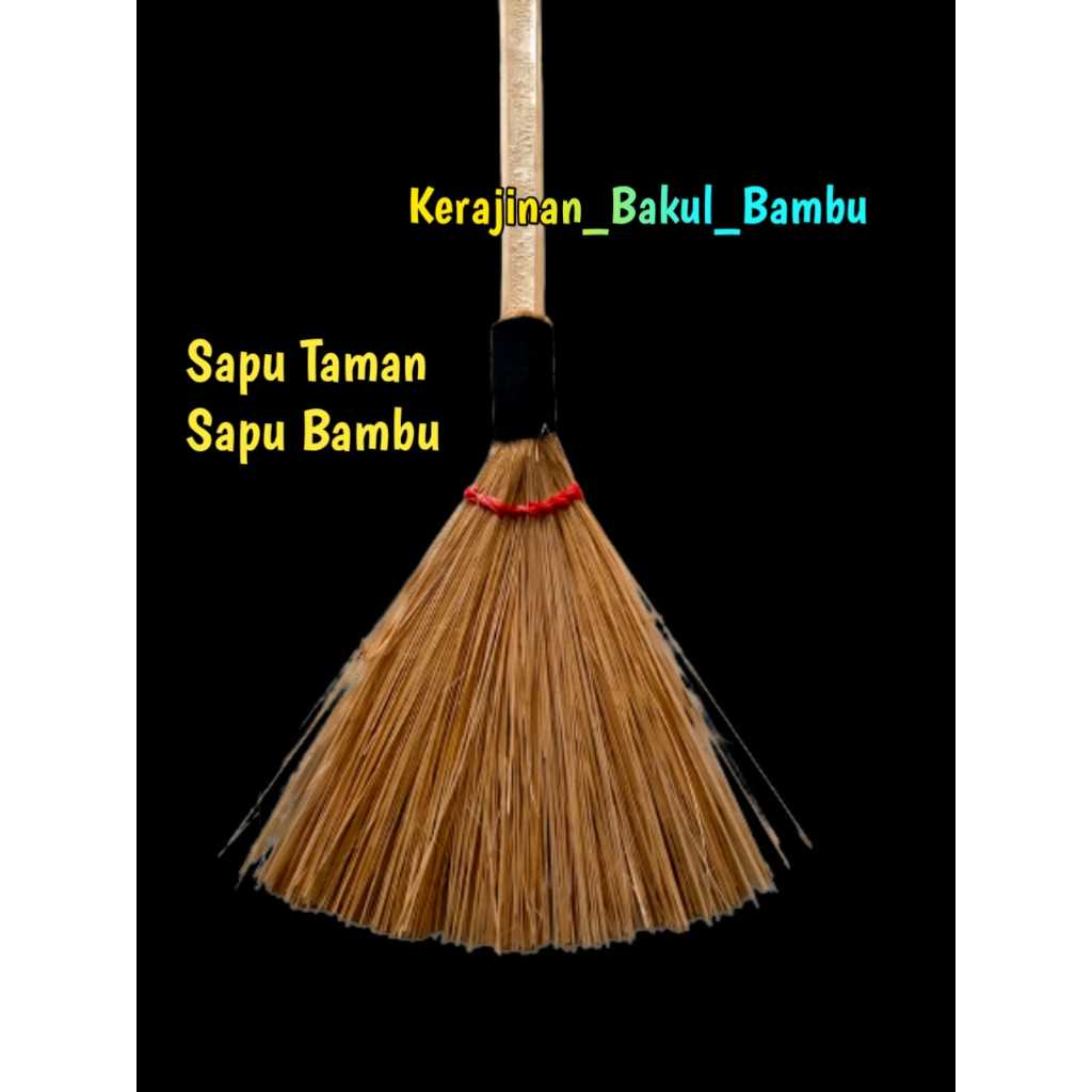 Jual Sapu lidi bambu sapu taman sapu halaman rumah dan pekarangan ...