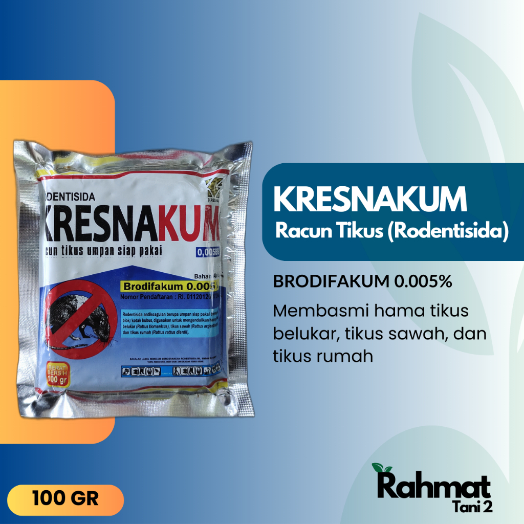 Jual KRESNAKUM - Rodentisida Racun Tikus (100 gr) | Shopee Indonesia