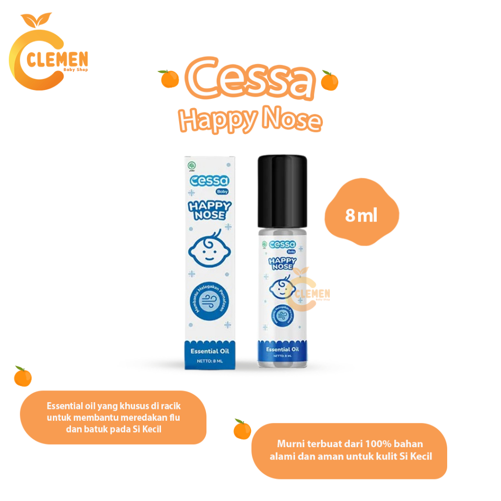 Jual Cessa Baby Happy Nose - Natural Essential Oil Melegakan Pernapasan ...