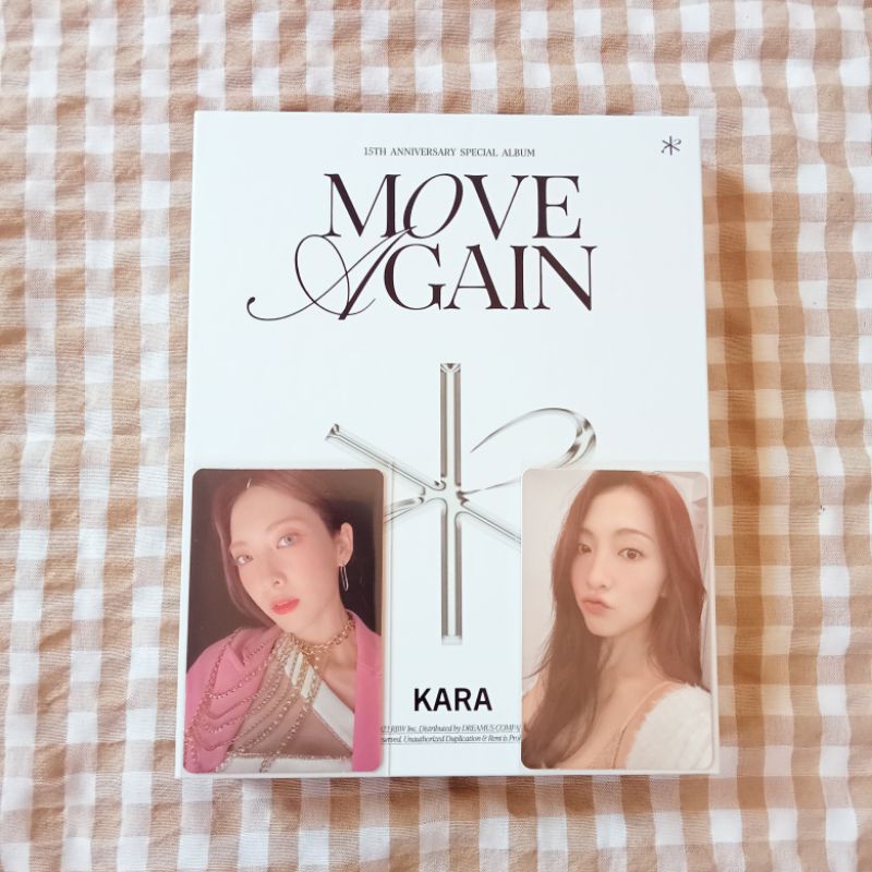 Jual [Ready Stock] Unsealed Fullset Album Kara Move Again + Folded Poster | Shopee Indonesia