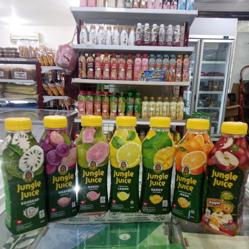 Jual Jungle Juice fruit Drink varian Sirsak,Anggur,Jambu,Lemon,Mango ...