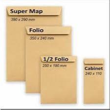 Jual Amplop Coklat Ukuran Folio ( 24 x 35 cm ) - 10pieces | Shopee ...