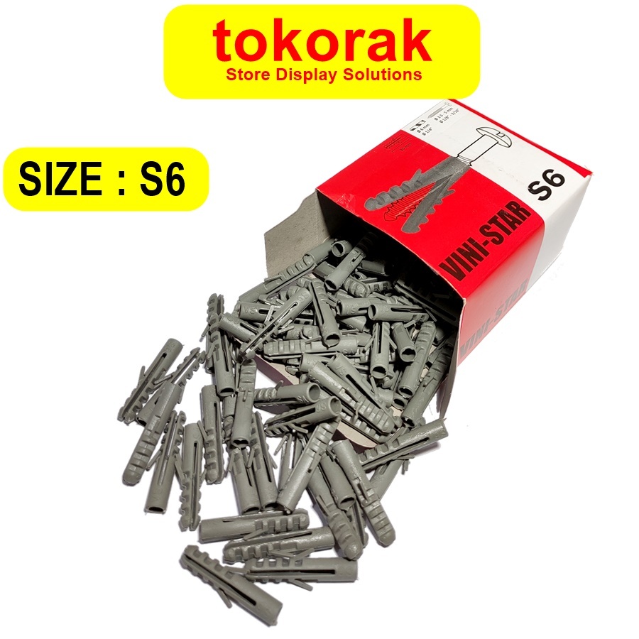 Jual PENGENCANG BAUT FASTERNER S6 VINI STAR SEKRUP SKRUP VINI-STAR S 6 MM 6MM S8 8 | Shopee ...