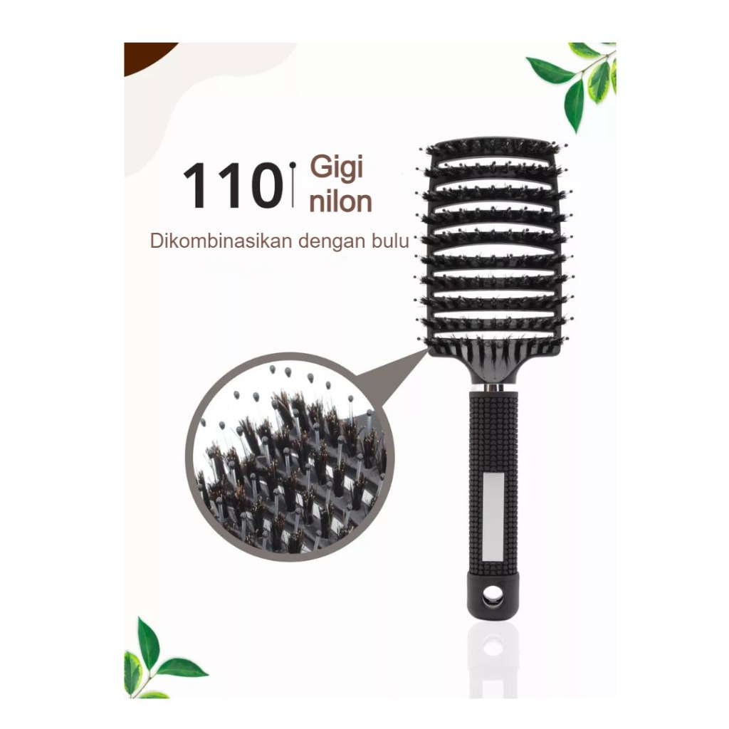 Jual Sisir Rambut Anti Kusut Premium – Vent Brush Anti Rontok, Ringan ...