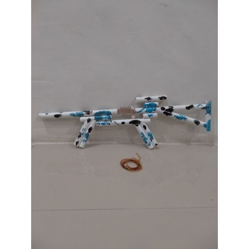 Jual Mainan Tembakan Paralon / Mainan tembak PVC Peluru Karet Rubber ...