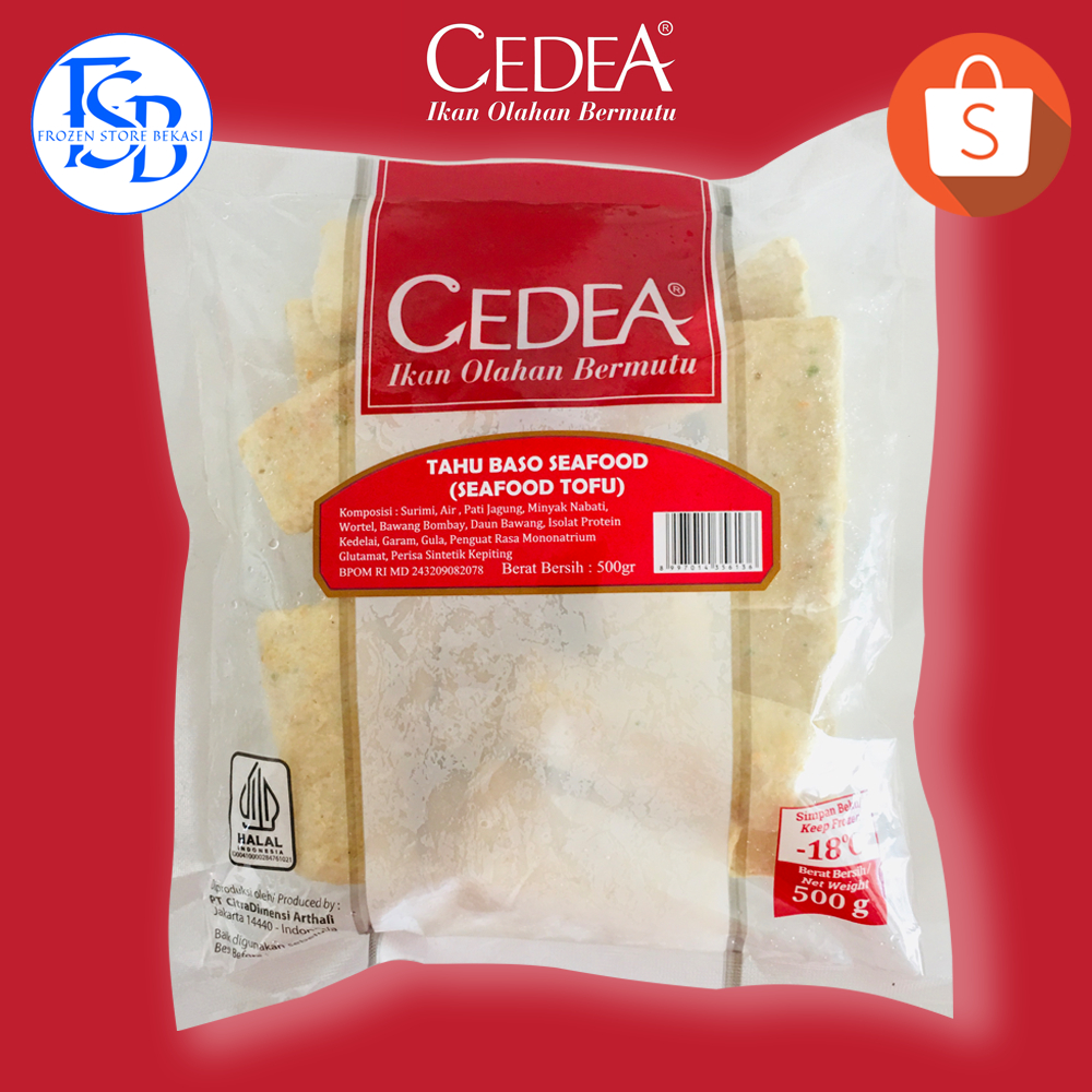 Jual CEDEA TAHU BASO SEAFOOD 500GR | Shopee Indonesia