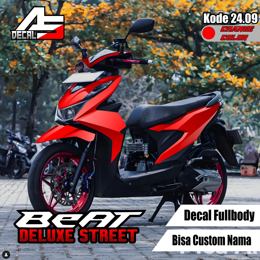 Jual Decal Sticker Full Body Honda Beat Deluxe Street 2020 2021 2022 ...