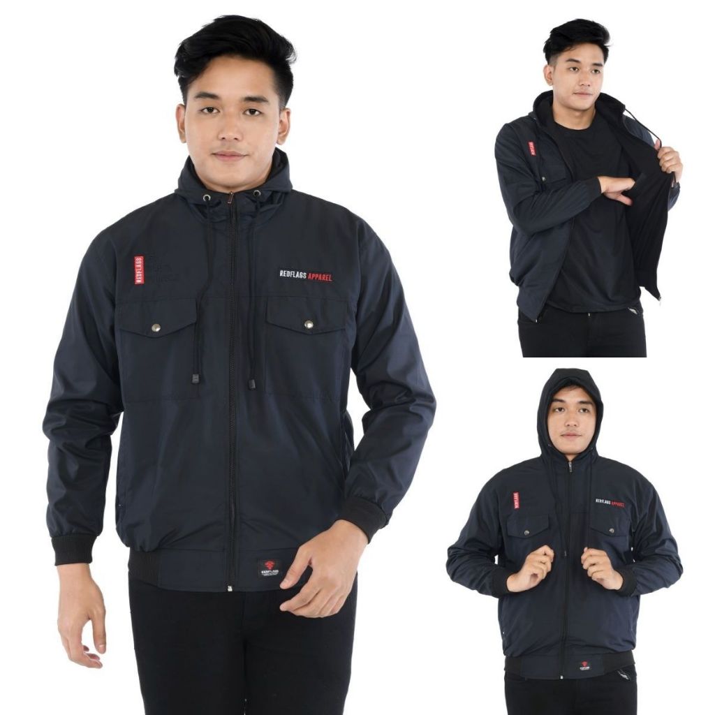 Jual Semi Parka jaket parasit pria distro waterproof outerwear bolak ...