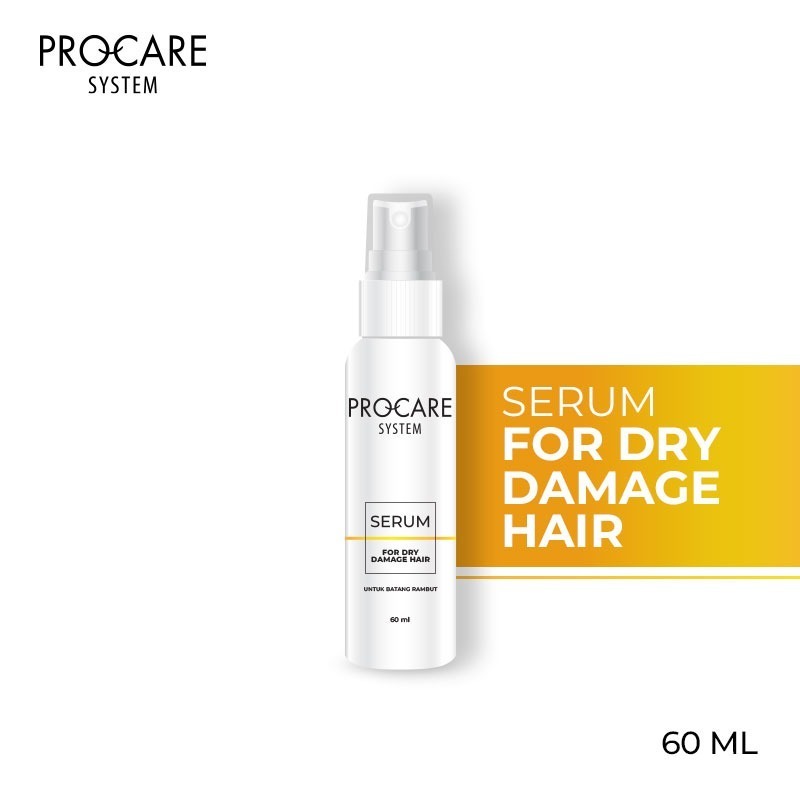 Jual Procare System Serum Dry/Damaged Hair 60ml(Serum rambut Rusak ...