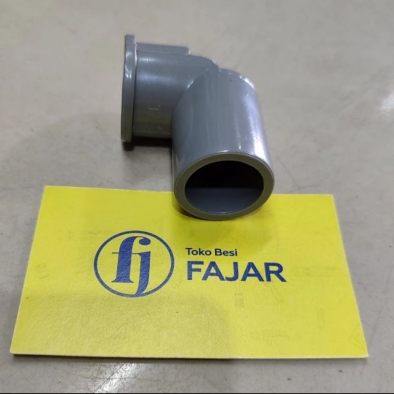 Jual Elbow knee drat kuningan sambungan pipa PVC 1/2 inch | Shopee ...