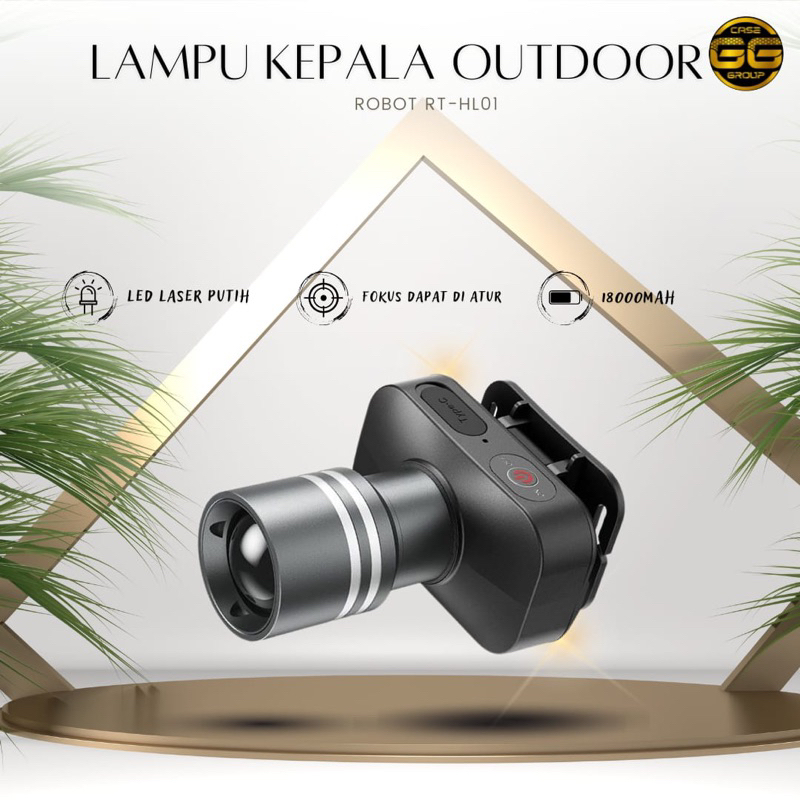 Jual LAMPU SOROT ROBOT RT-HL01 | Shopee Indonesia