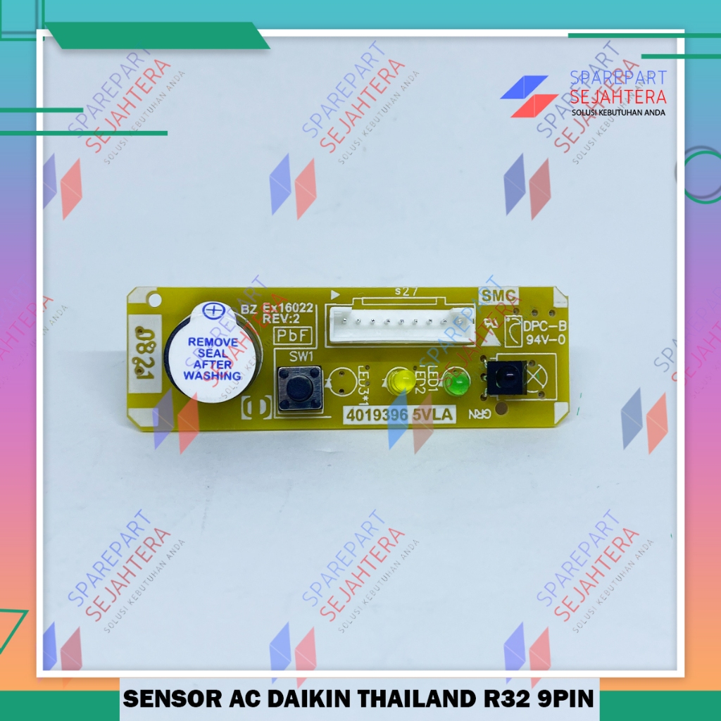 Jual SENSOR REMOTE MODUL AC DAIKIN THAILAND FTC 9 PIN REMOT DISPLAY PCB ...
