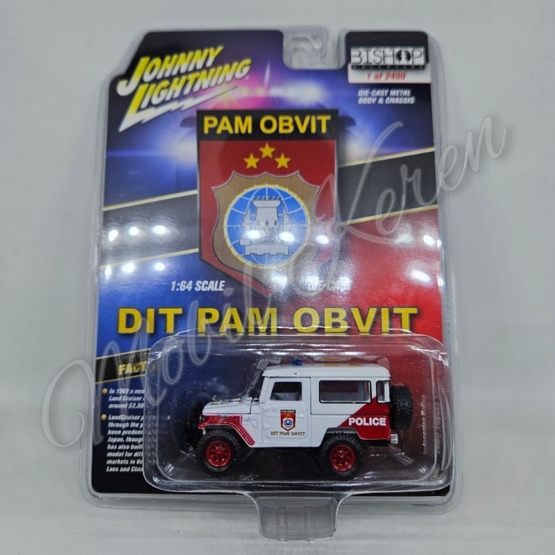 Jual Diecast Johnny Lightning Bishop Exclusive DIT PAM OBVIT 1980 ...