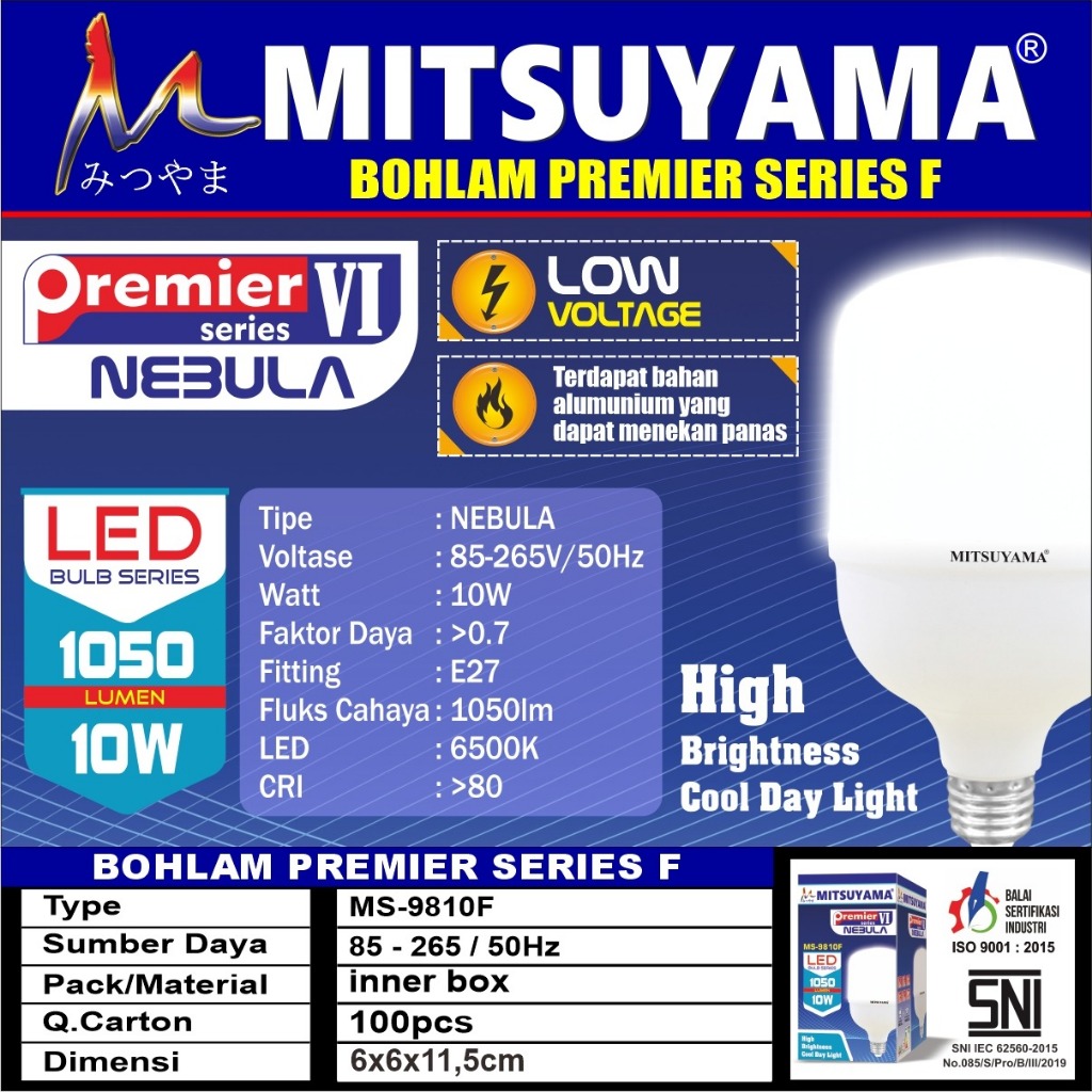 Jual Lampu LED Mitsuyama Premiere | Shopee Indonesia
