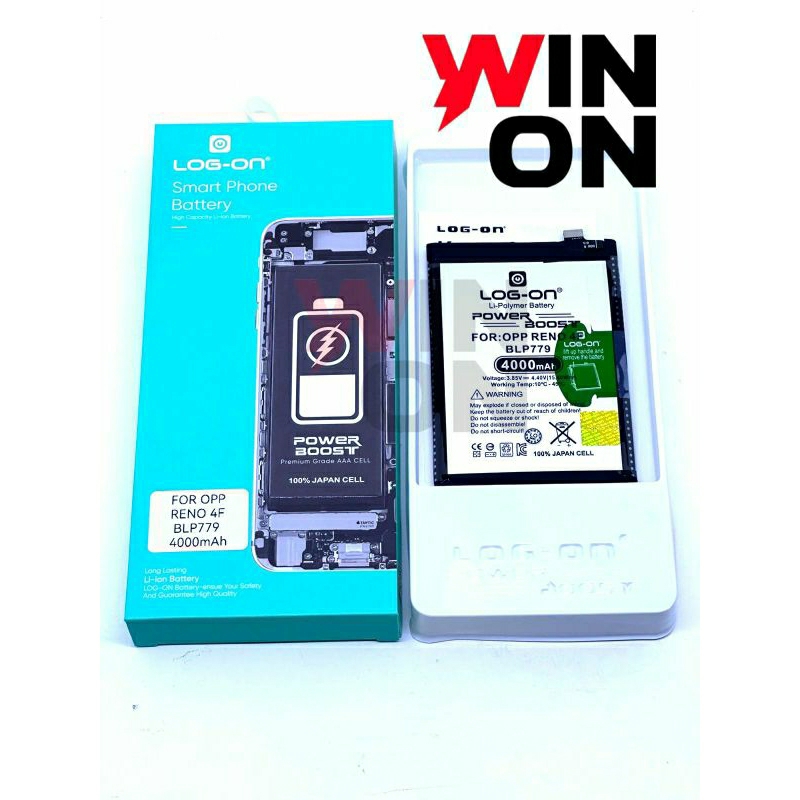 Jual WIN ON - BATERAI OPPO RENO 4F - RENO 4 LITE - RENO 4Z 5G - A92S - A93 4G BLP779 BLP-779 ...