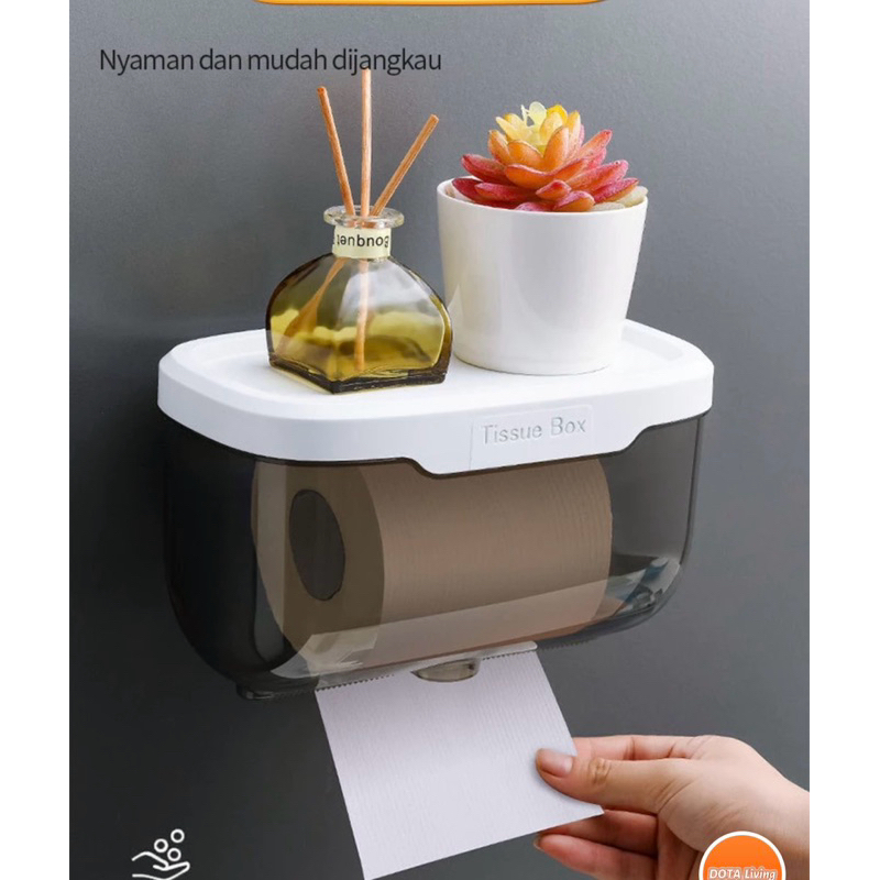 Jual JS Kotak Tisu Tempel Dinding Angola/Kotak Tisu Toilet Dapur ...