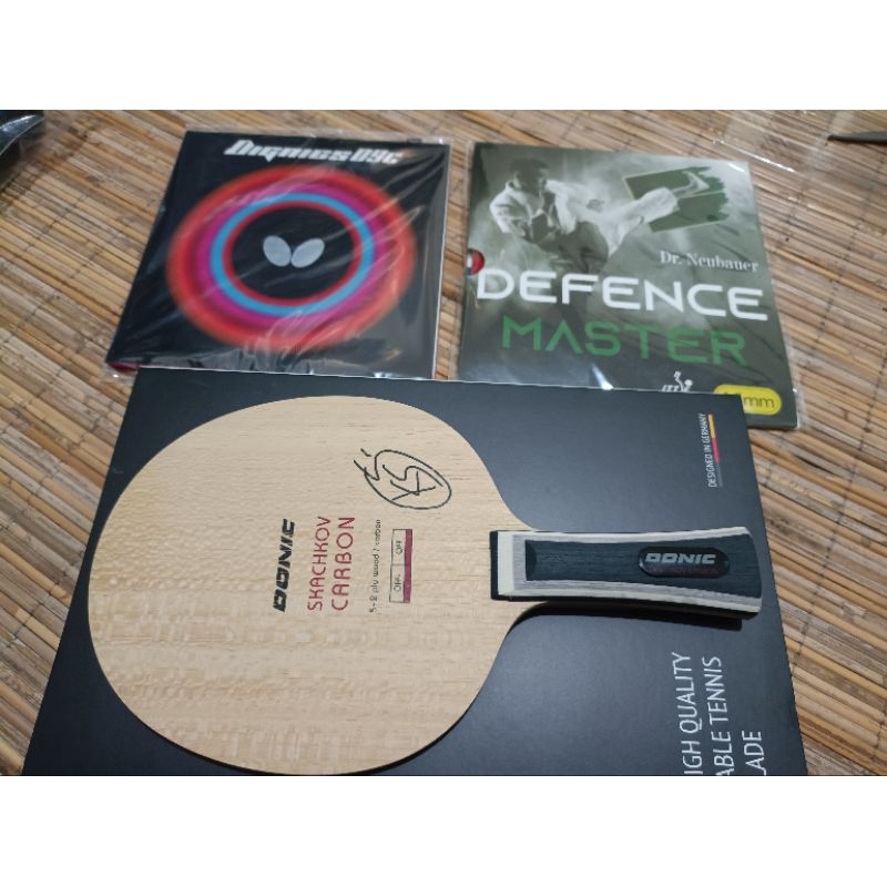Jual PAKET BAT TENIS MEJA DONIC SKACHKOV PLUS DIGNICS ORIGINAL | Shopee Indonesia