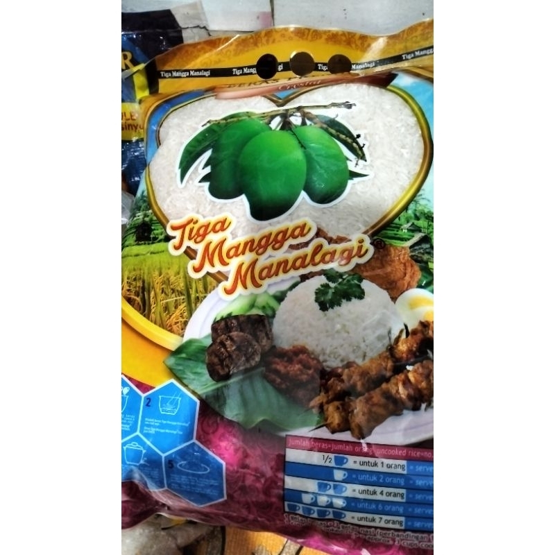Jual Beras 5kg (Mangga dan Bondy) | Shopee Indonesia