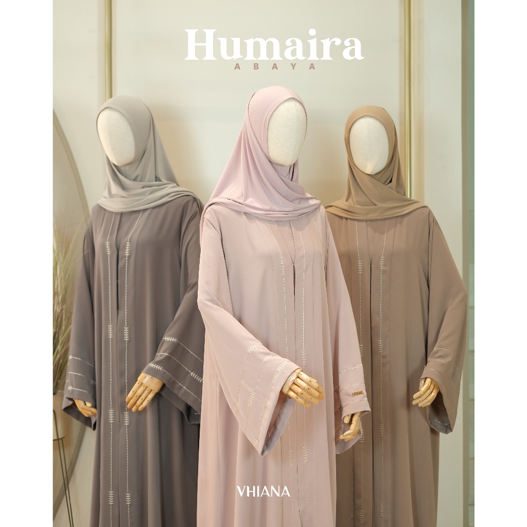 Jual [VHIANA]ABAYA OUTER PREMIUM / HUMAIRA ABAYA Mewah Elegan | Shopee ...