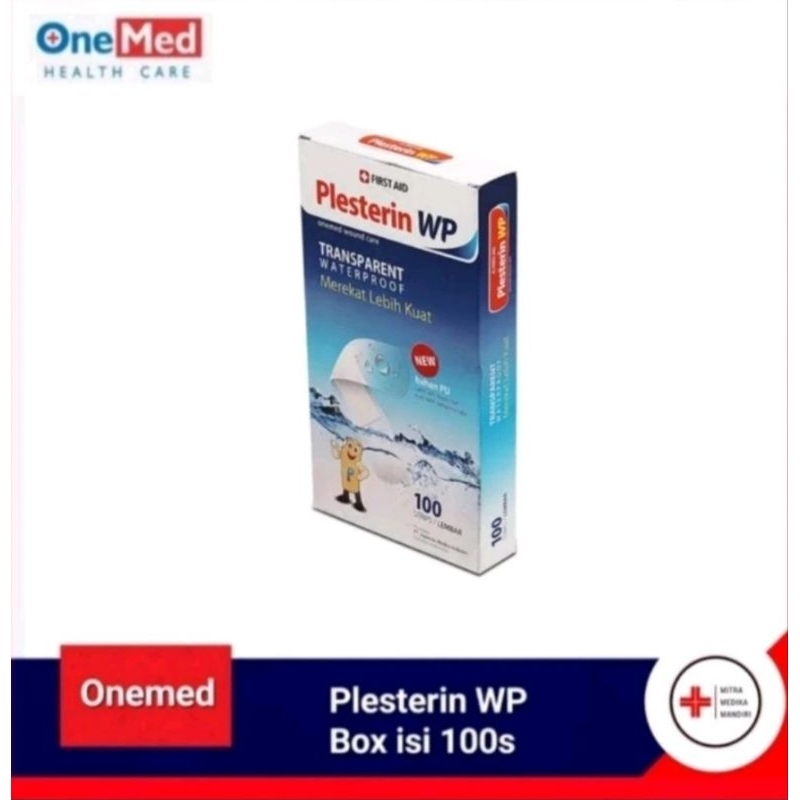 Jual Onemed Plester Luka Plesterin WP Box isi 100's Pledter Luka Anti ...