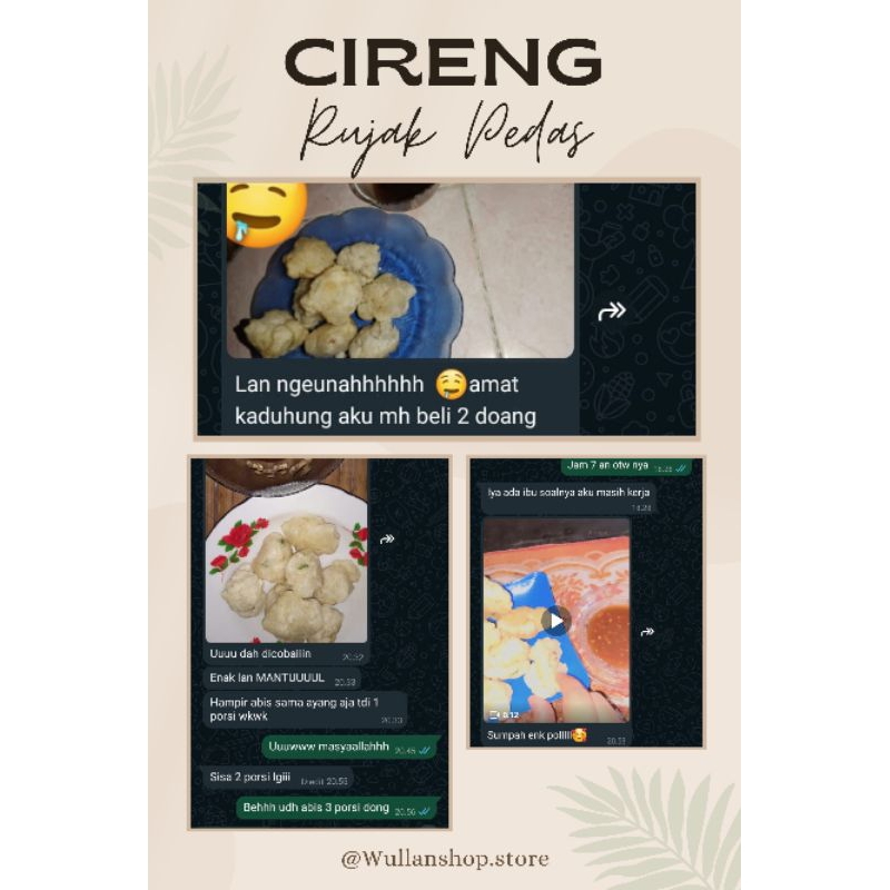 Jual Cireng Rujak || Frozen food || Mentahan | Shopee Indonesia