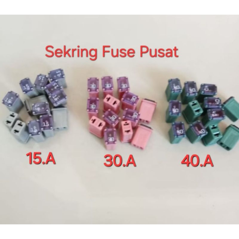 Jual Skring pusat Fuse universal sekering fuse central 25/30/40 amper ...