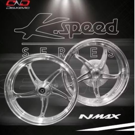 Jual Velg DELKEVIC NMAX New 155 / NMAX OLD K-Speed Palang 5 Bintang ...