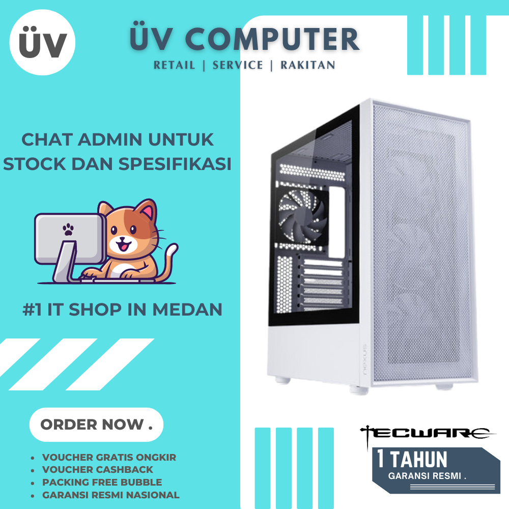 Jual Casing PC Komputer Tecware Nexus Air Pro High Airflow | Mid Tower ...