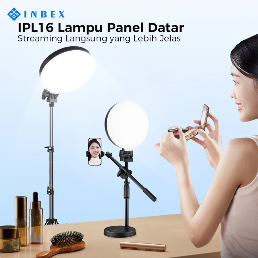 Jual INBEX IPL16 LED Lampu+PH3 holder/16cm Lampu/Live Stream Lampu for ...
