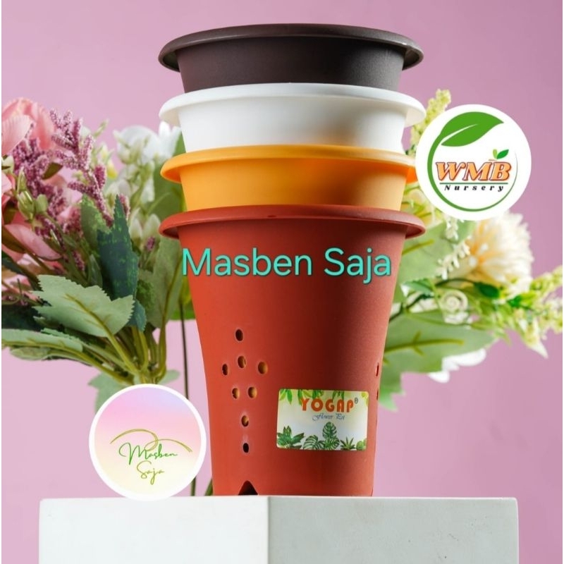 Jual Pot YOGAP New YPB 10 cm. LUSINAN (12 buah pot) | Shopee Indonesia