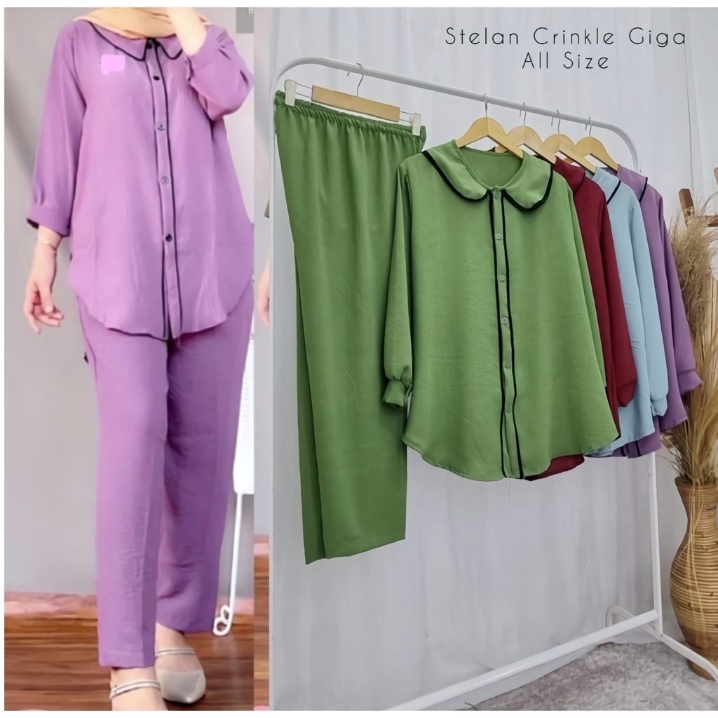 Jual ONE SET GIGA JUMBO / SETELAN GIGA LD120 / SETELAN CRINKEL LD120 / SETCEL CRINGKEL JUMBO ...