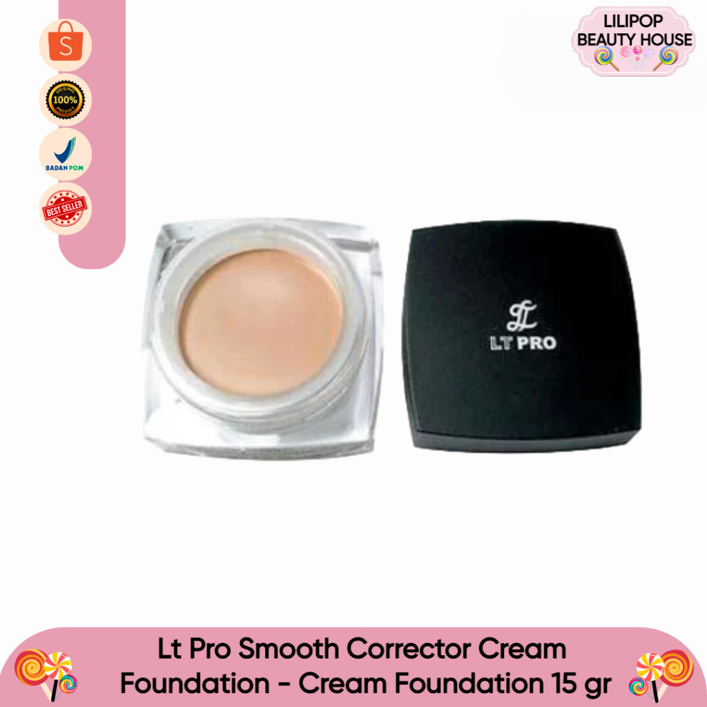 Jual Lt Pro Smooth Corrector Cream Foundation - Cream Foundation 15 gr ...