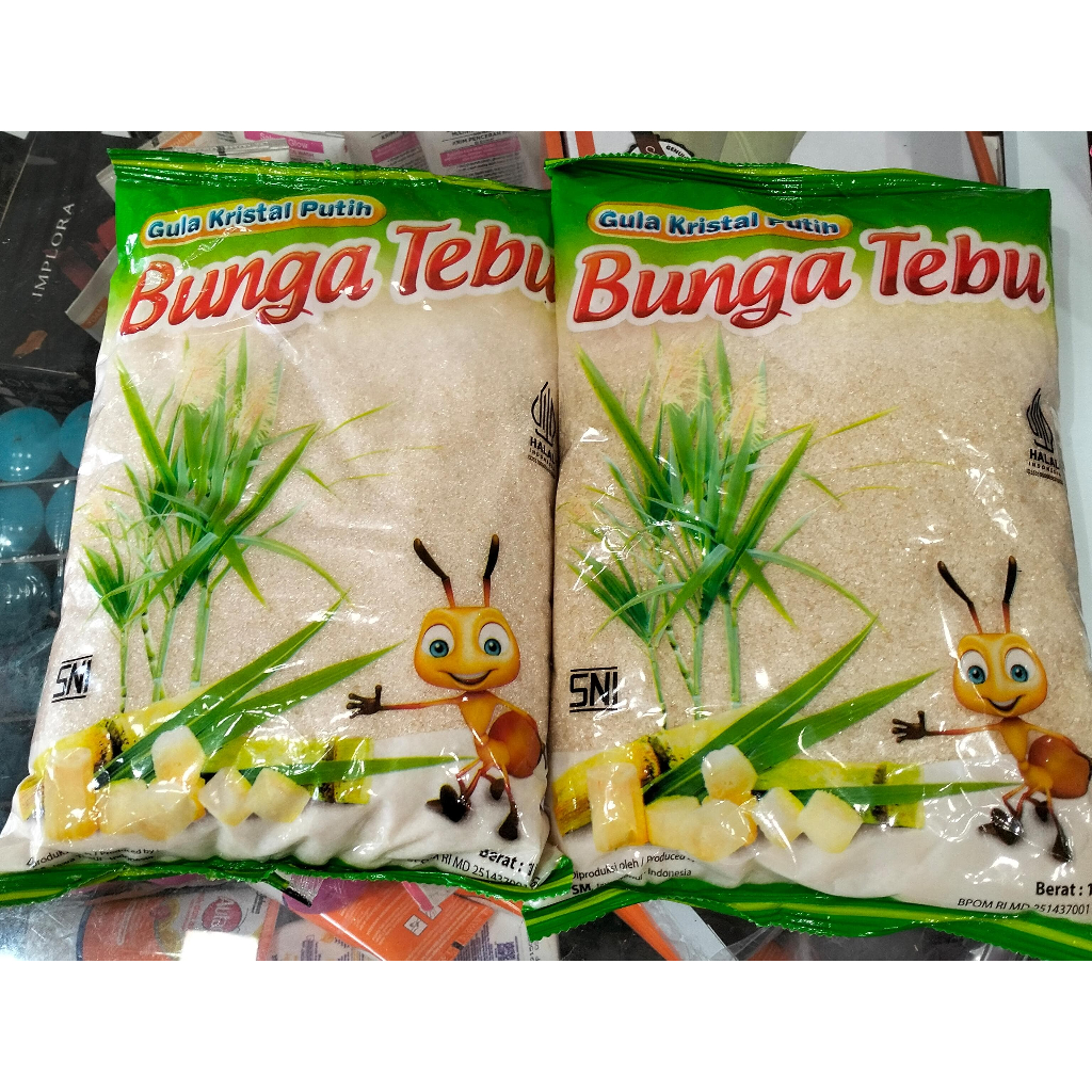 Jual Gula Pasir Bunga Tebu 1kg | Shopee Indonesia