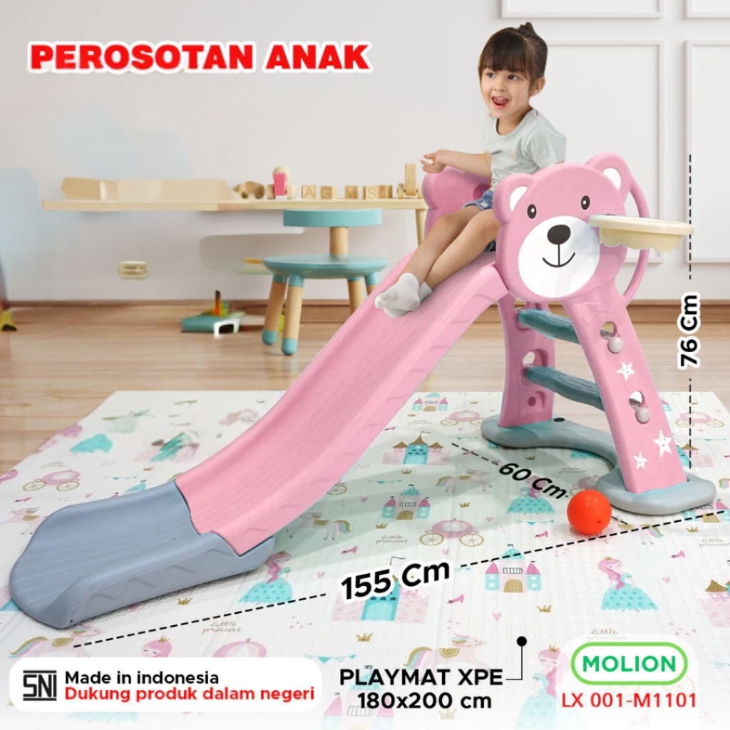 Jual MOLION Perosotan Anak Prosotan Seluncuran Mainan Anak FREE Ring ...