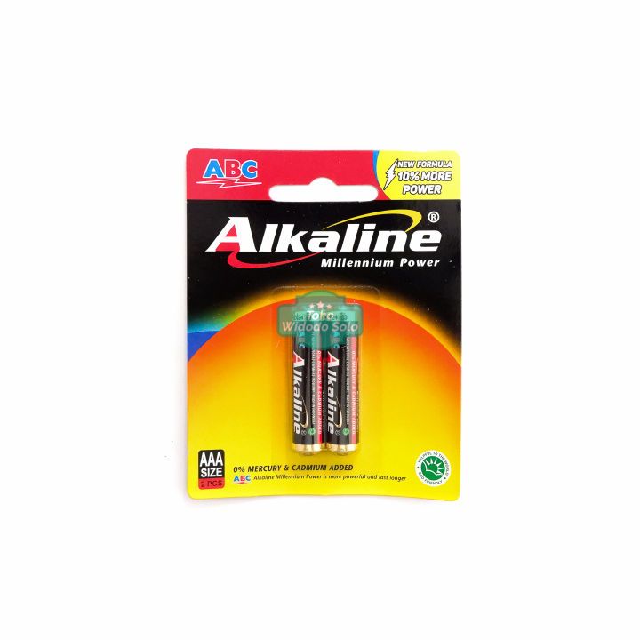 Jual Baterai ABC Alkaline AAA ( 2 Pcs / Pack ) | Shopee Indonesia