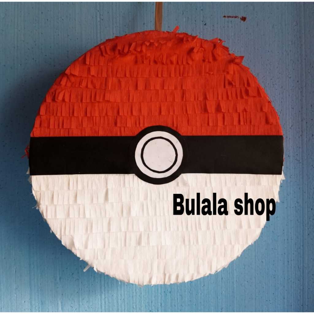 Jual Pinata Pukul/ Pinata Ulang Tahun Karakter Motif Pokemon Ball ...