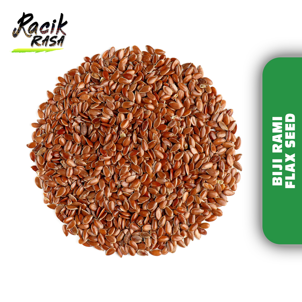 Jual RACIK RASA | ( 1 KG ) FLAXSEED BIJI RAMI SUPERFOOD BIJI BIJIAN ...